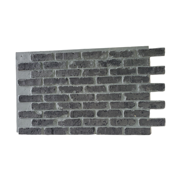 Rustic Chicago Brick Panel - Charcoal Color – JKD Stones